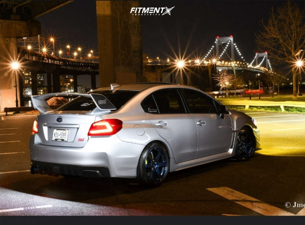 2019 Subaru WRX STI Limited with 18x9.5 Volk Te37 Saga and Michelin ...