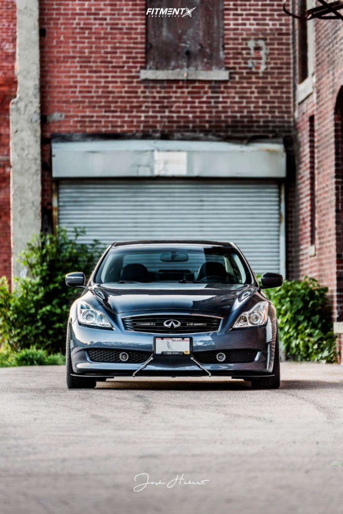 2008 INFINITI G37 Sport with 19x9 TSW Avalon and Uniroyal 245x40 on ...