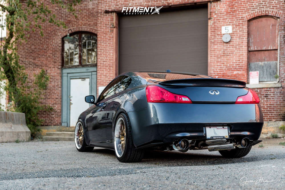 2008 INFINITI G37 Sport with 19x9 TSW Avalon and Uniroyal 245x40 on ...