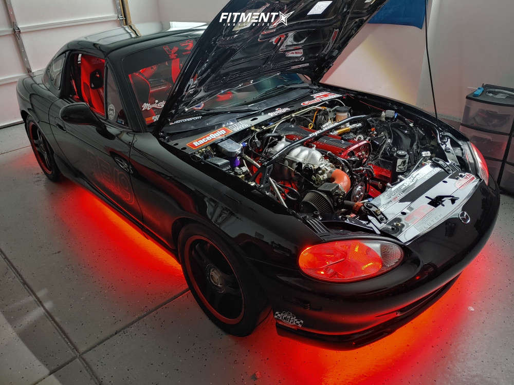 1999 Mazda Miata Base with 16x7 Advan Racing SA3R and Toyo Tires 205x45 ...