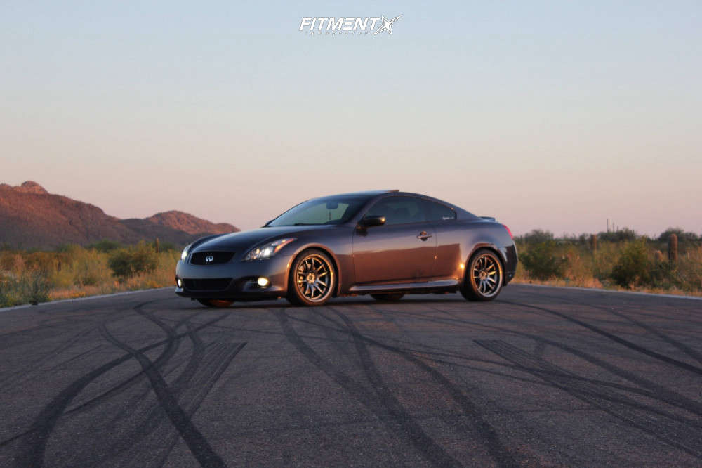 2013 INFINITI G37 Journey with 19x9.5 Aodhan Ds02 and Federal 245x35 on ...