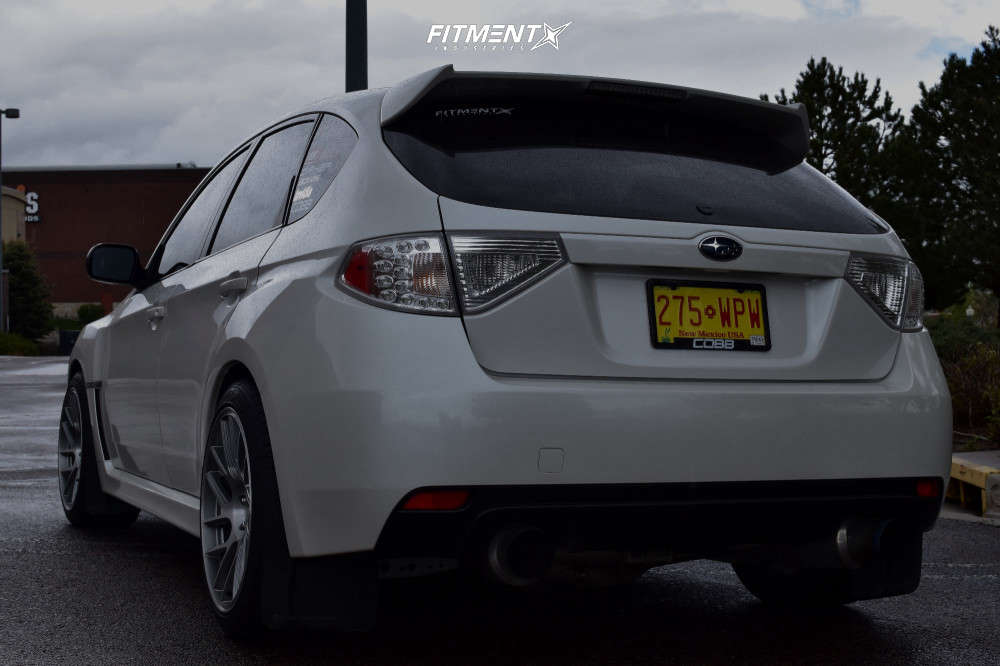 2012 Subaru WRX Base with 18x9.5 Anovia Elder and Road Hugger 245x40 on ...