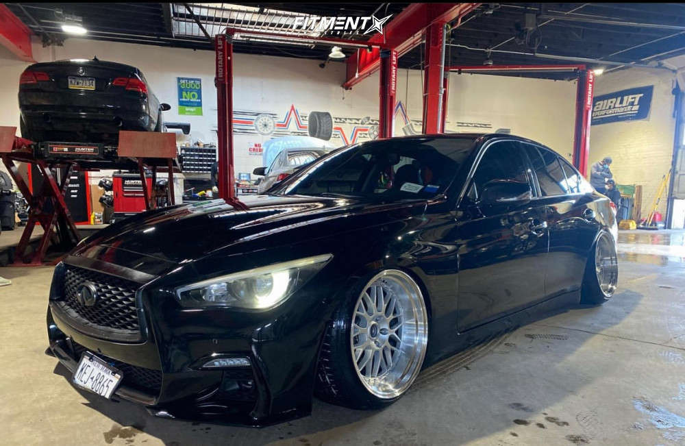 2014 INFINITI Q50 Premium with 19x11 Aodhan Ah02 and Cosmo 245x35 on ...