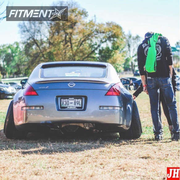 2008 Nissan 350Z Enthusiast with 18x10 Weds and Continental 215x35 on ...