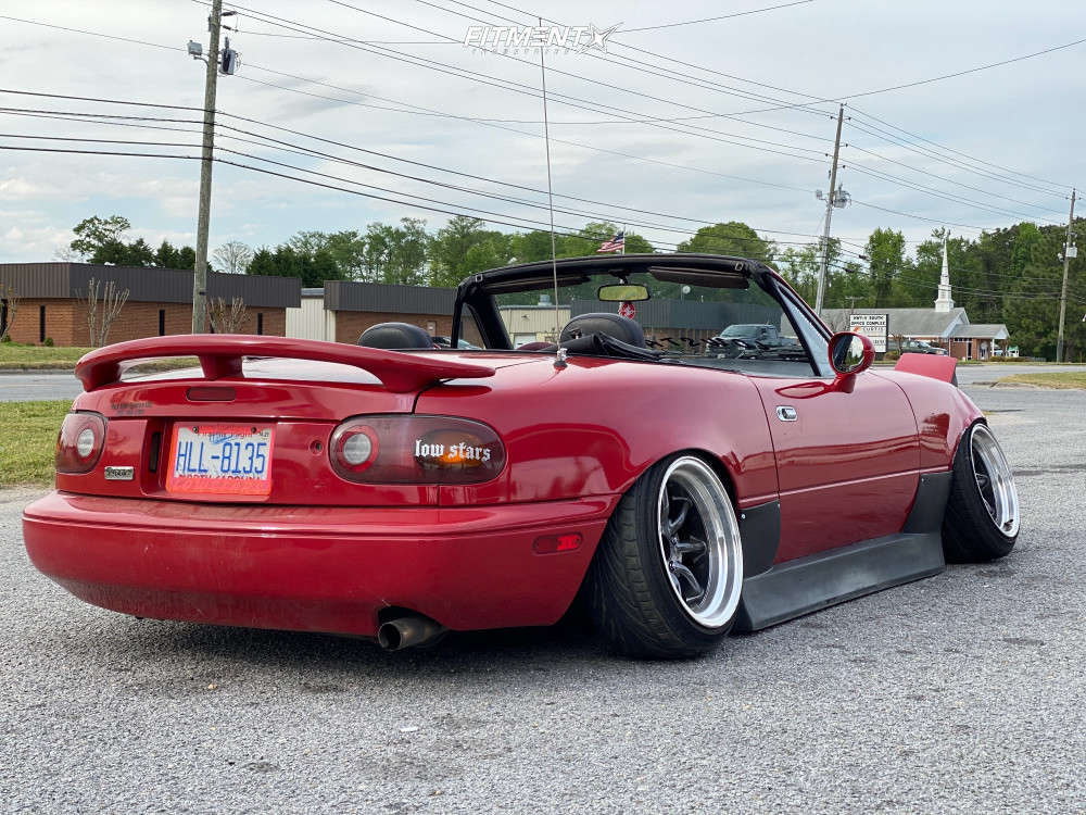 1993 Mazda Miata Base with 15x9 Rota Rkr and Federal 195x45 on ...
