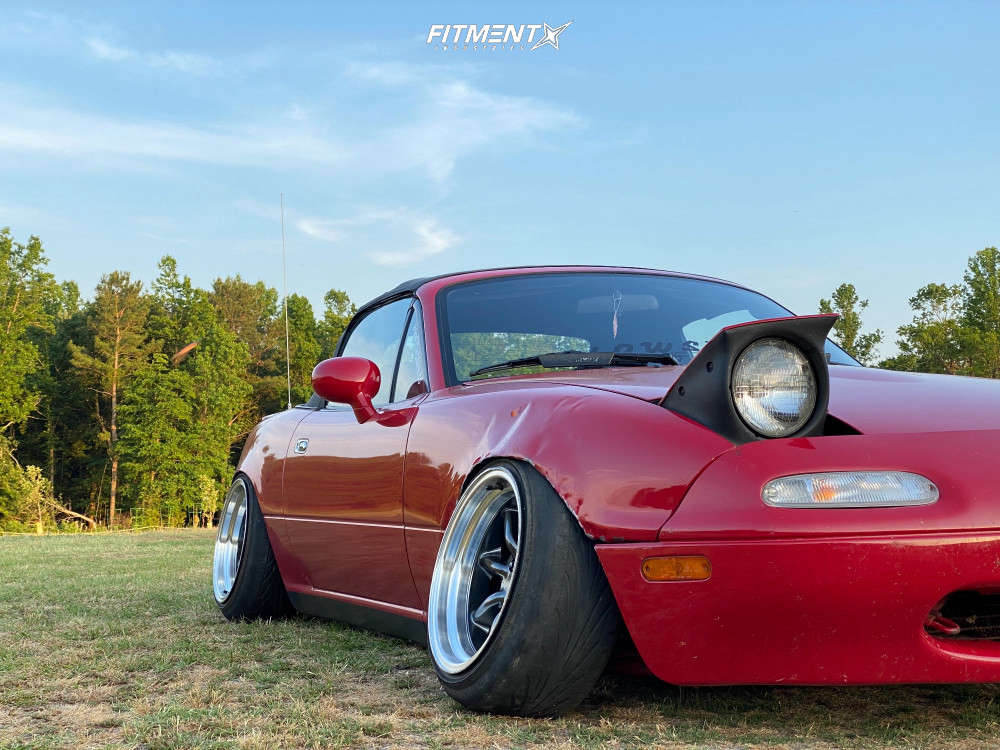 1993 Mazda Miata Base with 15x9 Rota Rkr and Federal 195x45 on ...