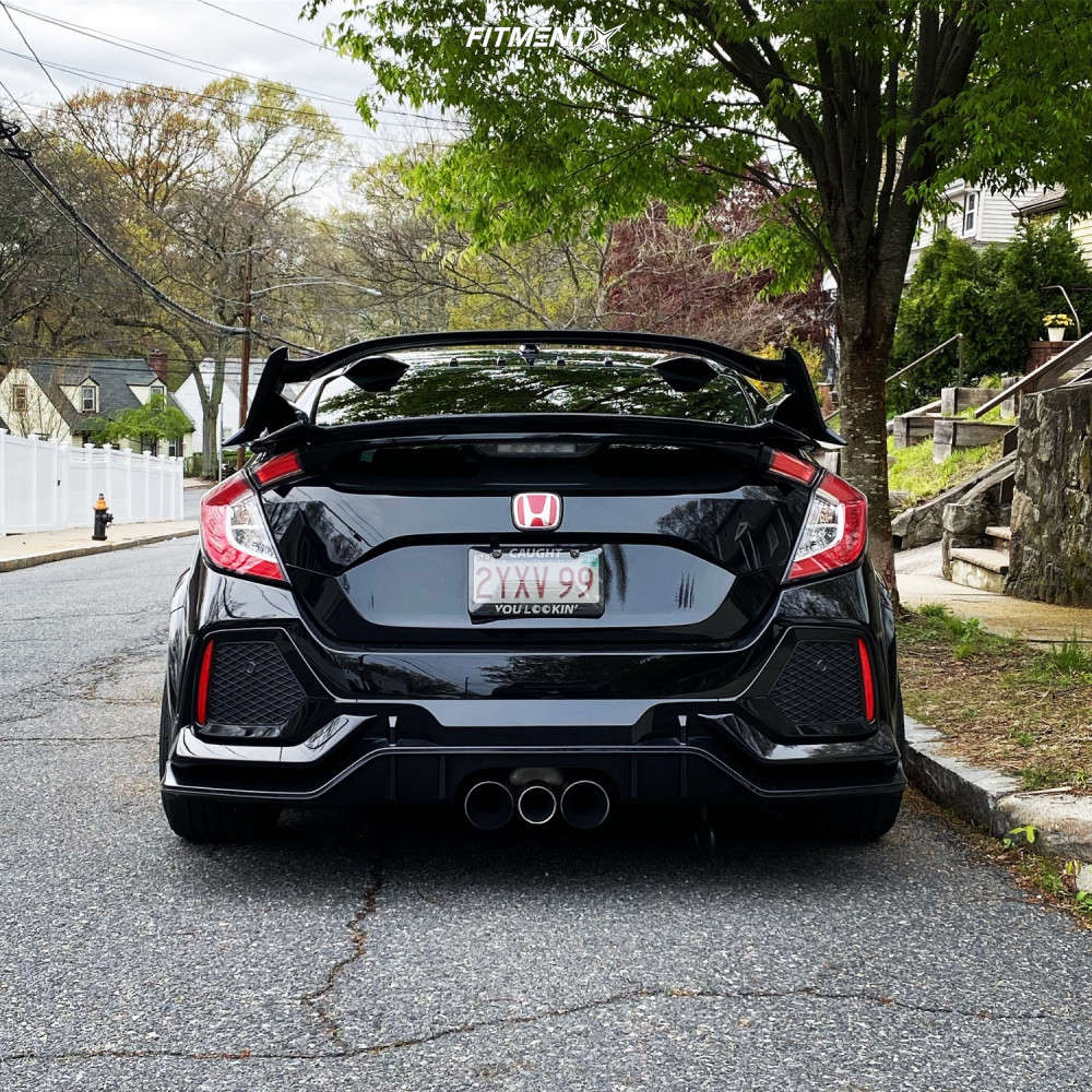 2018 Honda Civic Type R with 18x9.5 ESR Cs12 and Goodyear 255x35 on ...