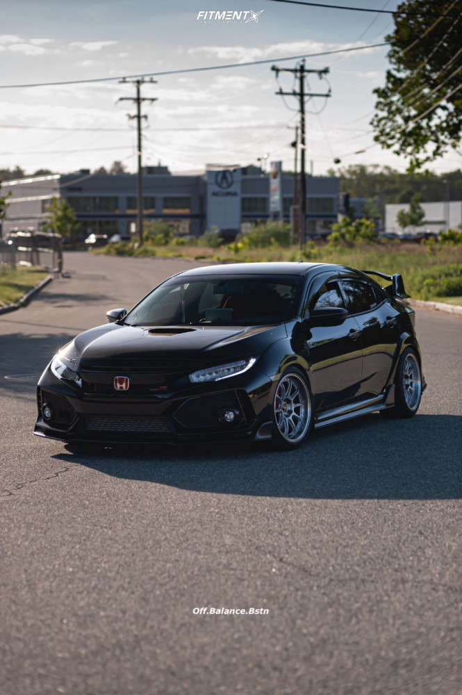 2018 Honda Civic Type R with 18x9.5 ESR Cs12 and Goodyear 255x35 on ...