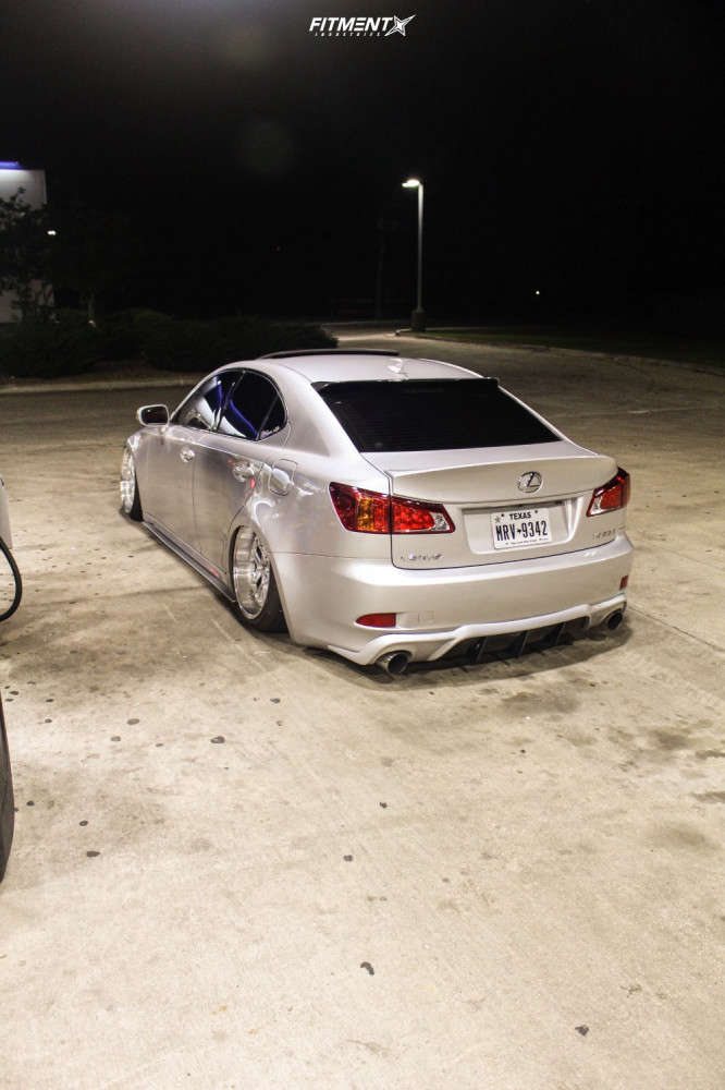 2009 Lexus IS350 Base with 18x9.5 ESR Cs11 and Lionhart 215x35 on Air Suspension | 1728683 ...