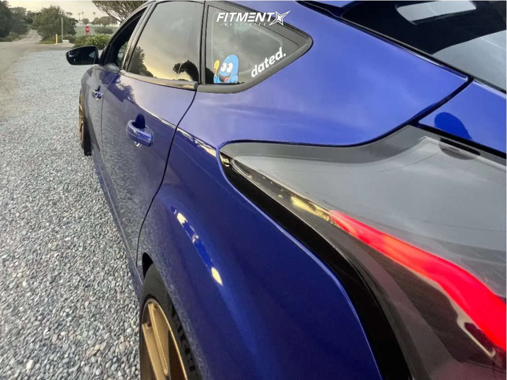 2015 Ford Focus ST with 18x8.5 Option Lab R716 and Michelin 245x40 on ...