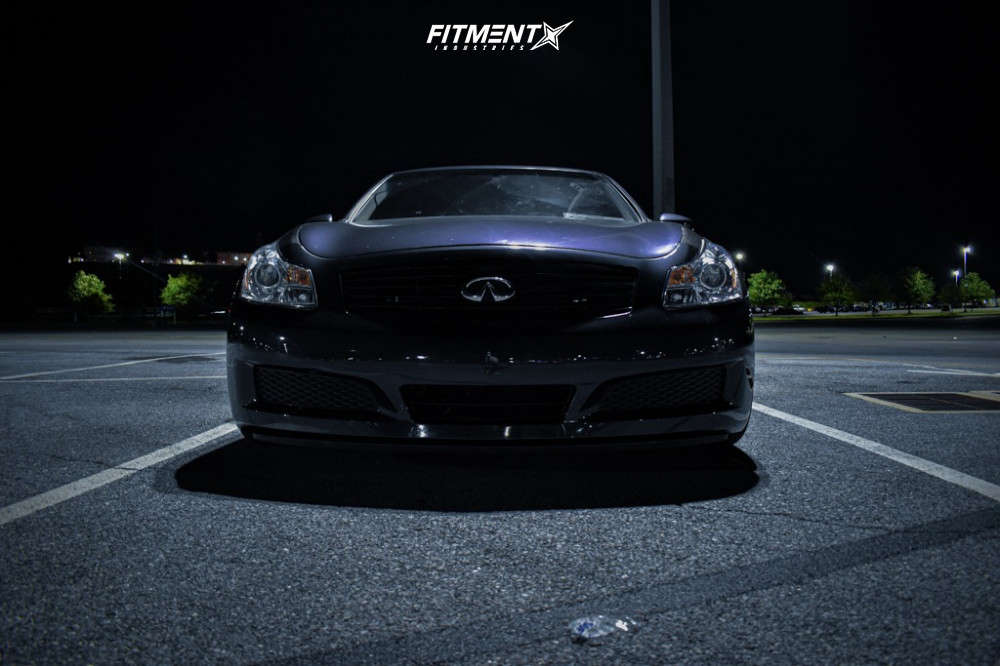 2009 INFINITI G37 X with 19x9.5 ESR Cs15 and Lexani 265x35 on Coilovers ...