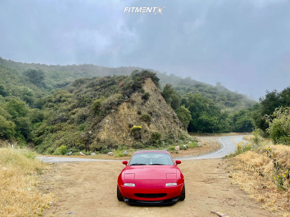 1992 Mazda MX-5 Miata Base with 15x8 Gram Lights 57dr and Federal ...