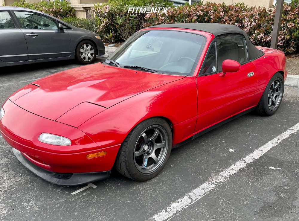 1992 Mazda MX-5 Miata Base with 15x8 Gram Lights 57dr and Federal ...