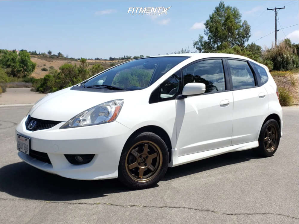 2009 Honda Fit Sport with 15x6.5 Volk Te37 and Federal 205x50 on Stock Suspension | 1730498 ...