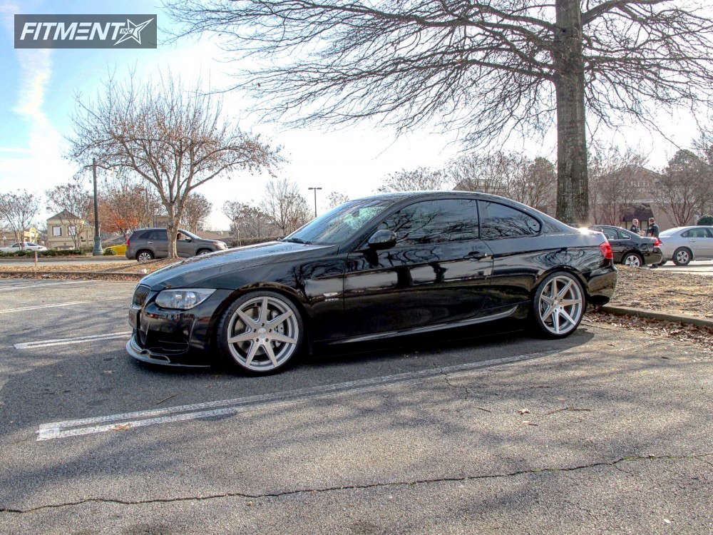 2012 BMW 335is Base with 19x8.5 Rohana RC7 and Michelin 235x35 on ...
