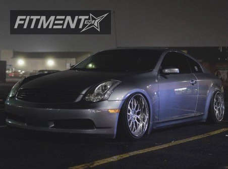 2006 INFINITI G35 2dr Coupe (3.5L 6cyl 6M) with 19x11 DPE S20 and ...