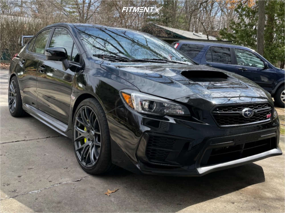 2020 Subaru WRX STI Base with 19x8.5 ESR Sr12 and Yokohama 245x35 on Stock Suspension | 1731551 ...
