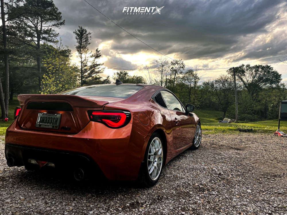 2013 Scion FR-S Base with 17x7.5 Drag Dr34 and Hankook 215x45 on ...