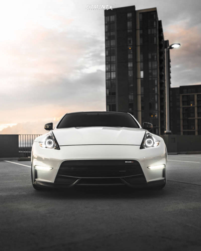 2019 Nissan 370Z Nismo Tech with 19x9.5 ESR Cs8 and Hankook 245x45 on ...