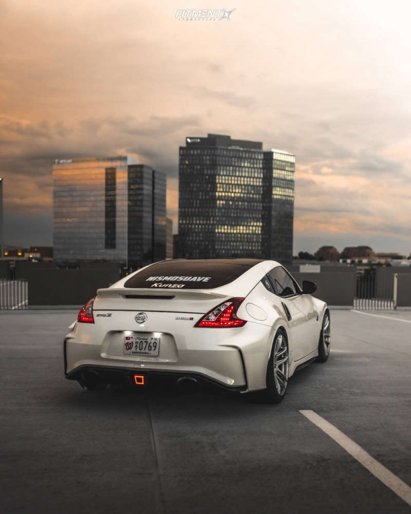 2019 Nissan 370Z Nismo Tech with 19x9.5 ESR Cs8 and Hankook 245x45 on ...