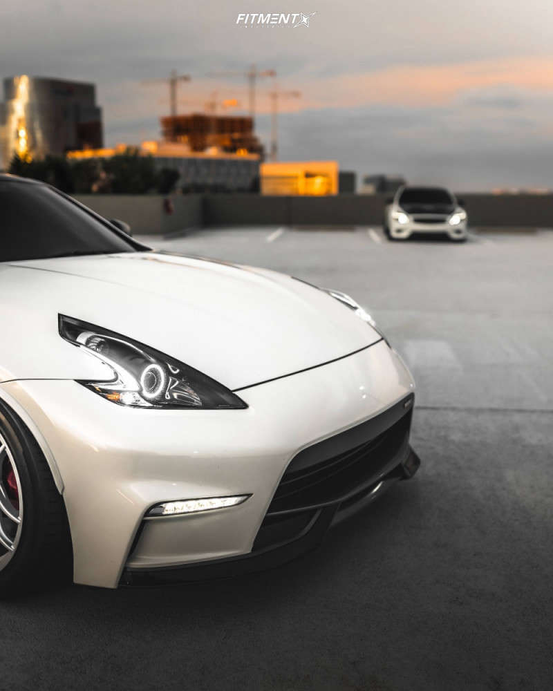 2019 Nissan 370Z Nismo Tech with 19x9.5 ESR Cs8 and Hankook 245x45 on ...
