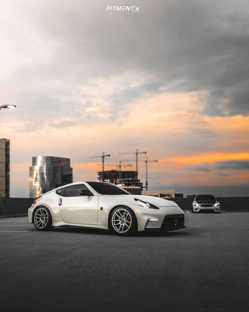 2019 Nissan 370Z Nismo Tech with 19x9.5 ESR Cs8 and Hankook 245x45 on ...