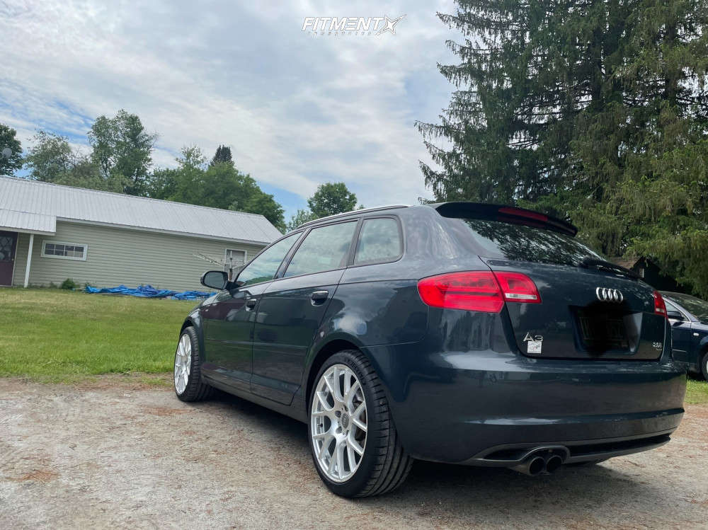 2013 Audi A3 Quattro Base with 18x8.5 VMR V810 and Michelin 245x35 on ...