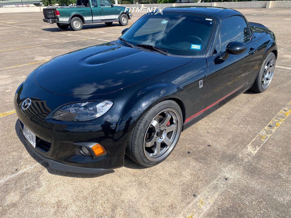 2013 Mazda MX-5 Miata Club with 17x8 AVID1 AV6 and Hankook 205x45 on ...