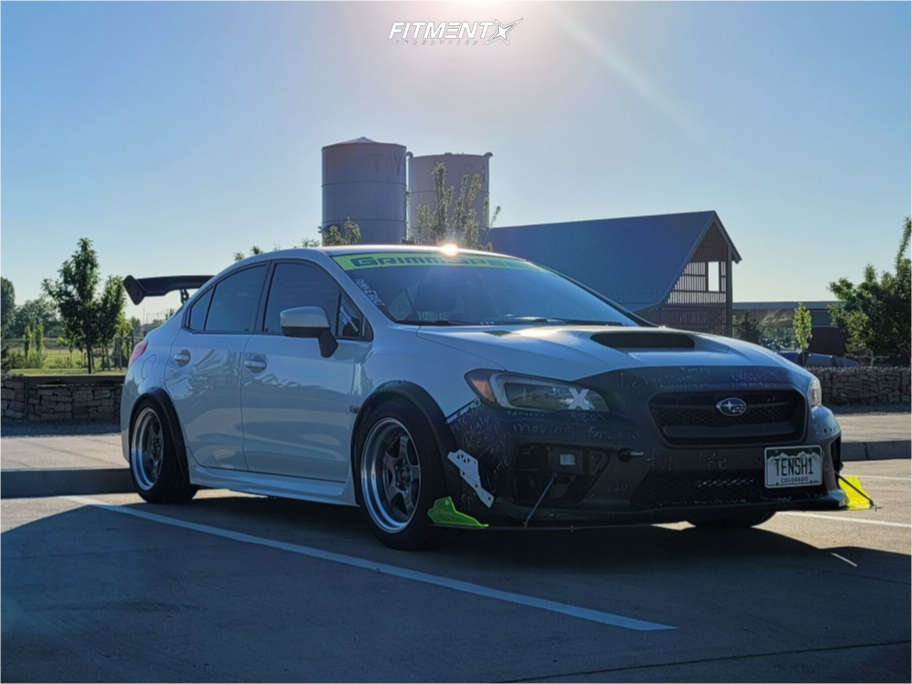 2015 Subaru WRX Base with 17x9 MST Mt07 and Sumitomo 255x45 on ...