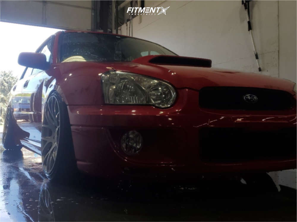 2003 Subaru WRX Base with 18x8.5 Dai Alloys Autobahn and Rovelo 205x35 ...