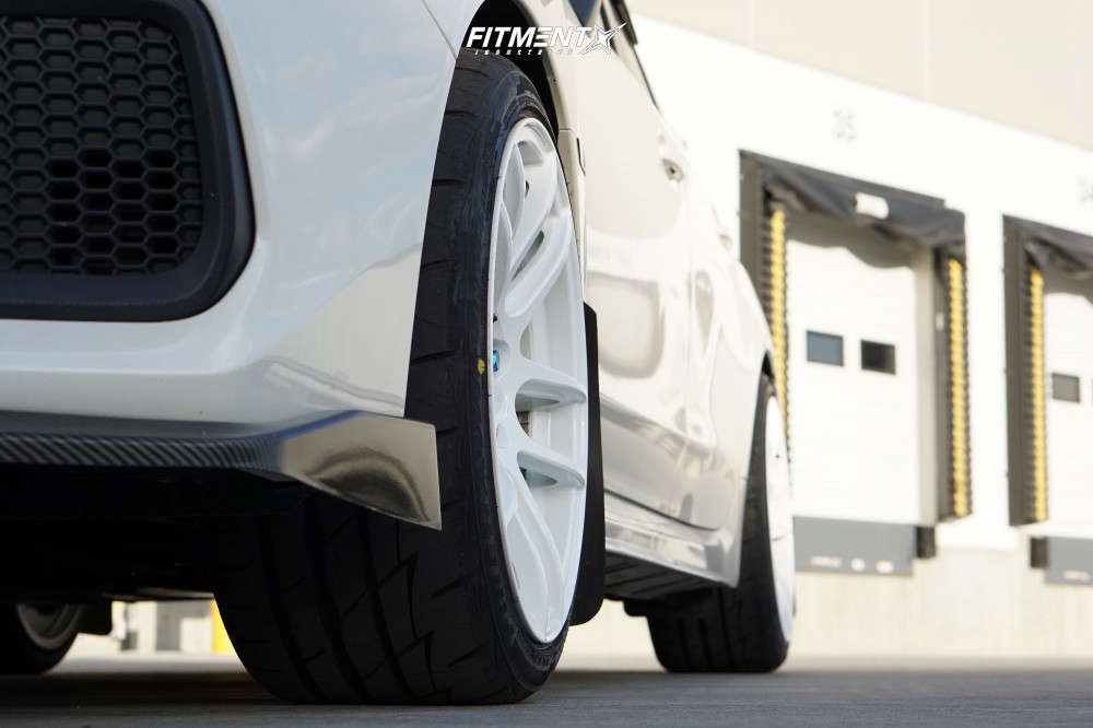 2018 Subaru WRX STI Sport-tech with 18x9.5 ESR Cs8 and Firestone 255x35 ...