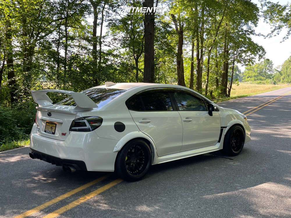 2020 Subaru WRX STI Limited with 18x10.5 Aodhan Ds07 and Nitto 265x35 ...