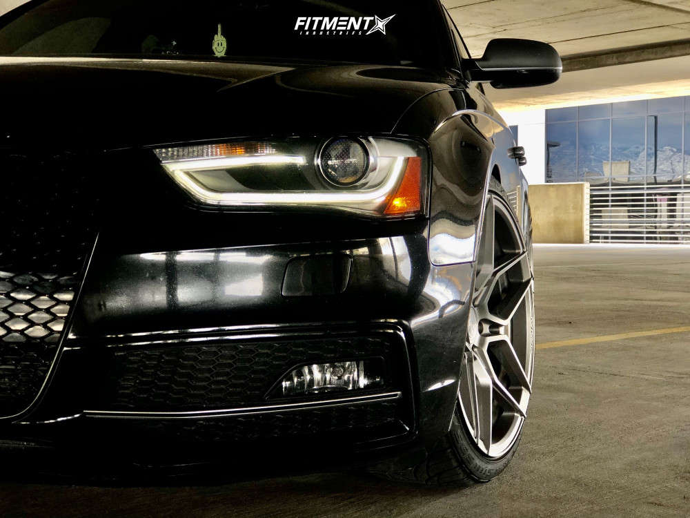 2013 Audi S4 Base with 19x9.5 Rohana Rfx11 and Federal 265x35 on ...