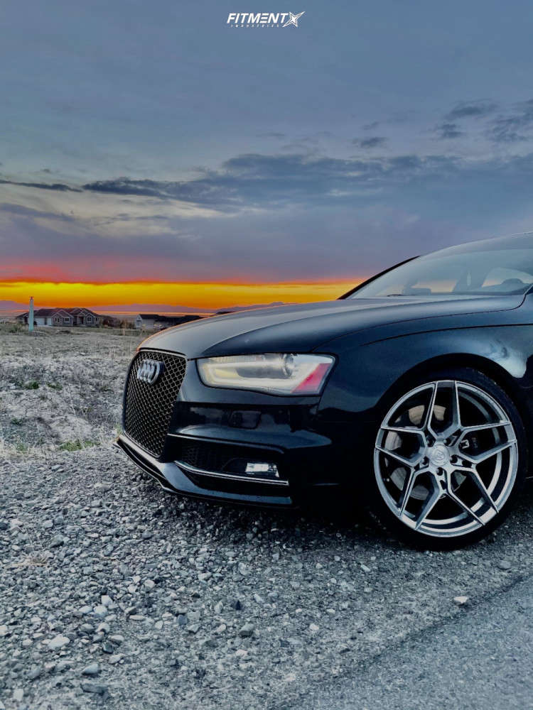 2013 Audi S4 Base with 19x9.5 Rohana Rfx11 and Federal 265x35 on ...