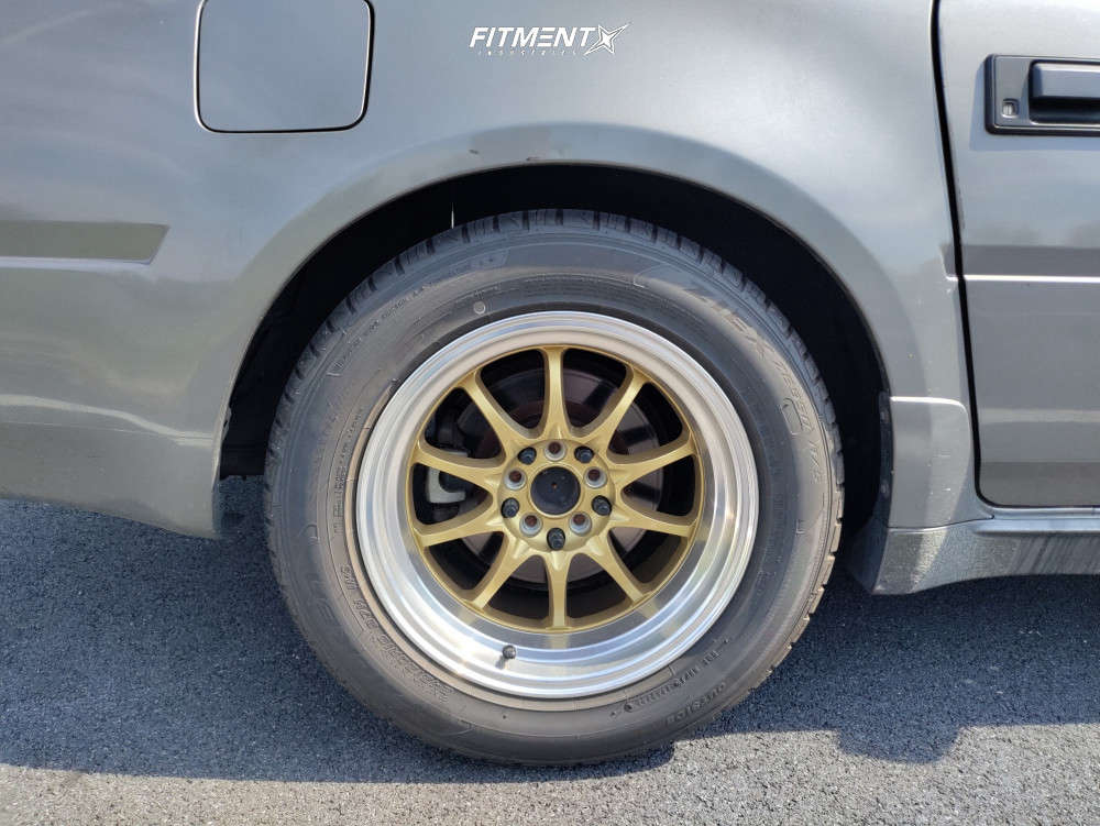 1987 Nissan 300ZX Base with 16x8 MST Mt11 and Falken 245x50 on Lowering ...