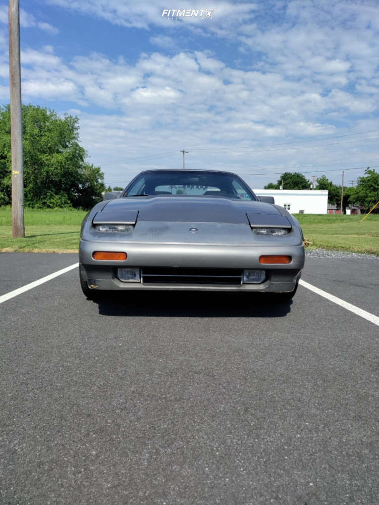 1987 Nissan 300ZX Base with 16x8 MST Mt11 and Falken 245x50 on Lowering ...