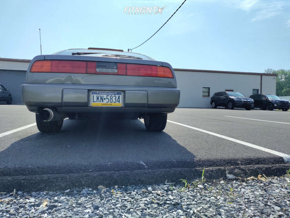 1987 Nissan 300ZX Base with 16x8 MST Mt11 and Falken 245x50 on Lowering ...