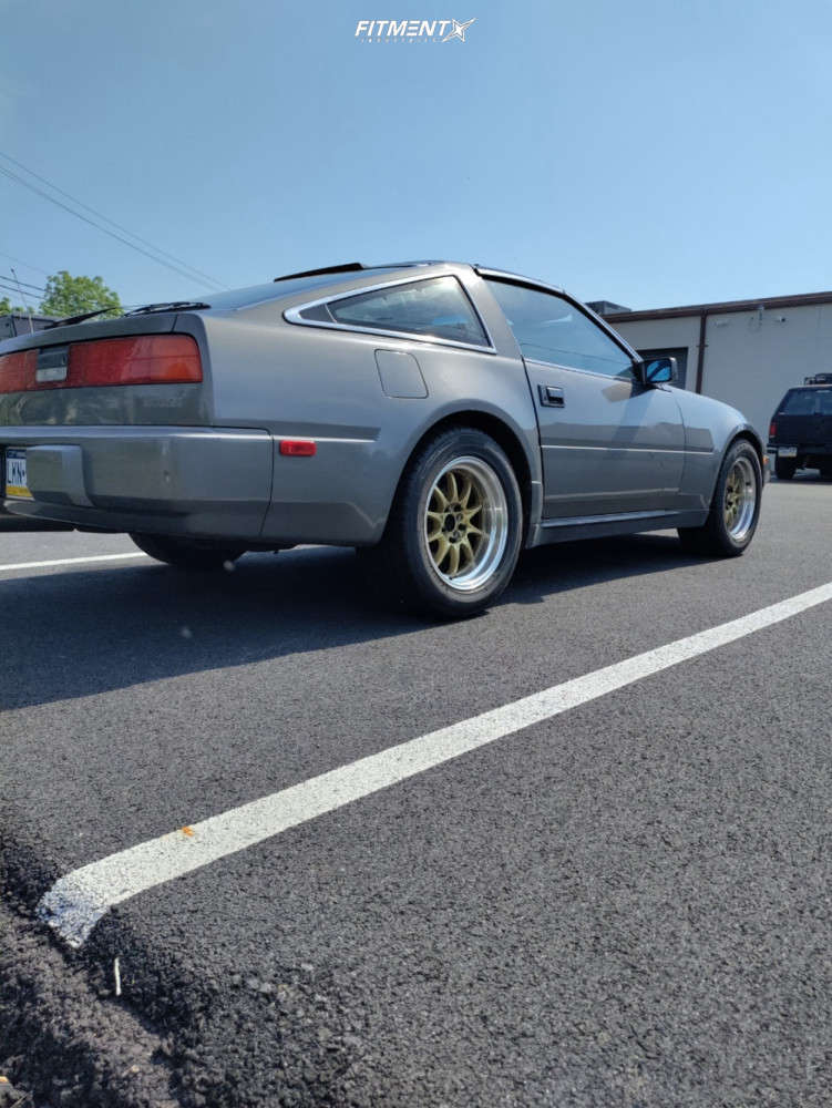 1987 Nissan 300ZX Base with 16x8 MST Mt11 and Falken 245x50 on Lowering ...