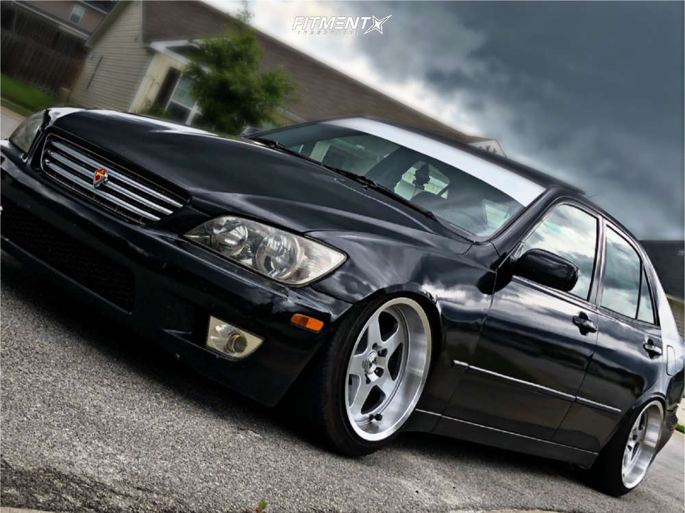 2001 Lexus IS300 Base with 17x10 SVE Saleen Sc and Federal 215x45 on ...