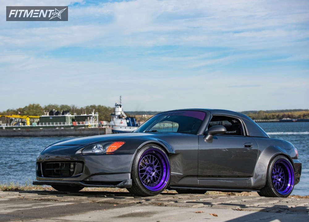 2001 Honda S2000 Base with 18x10.5 CCW Lm20 and Sumitomo 255x35 on ...