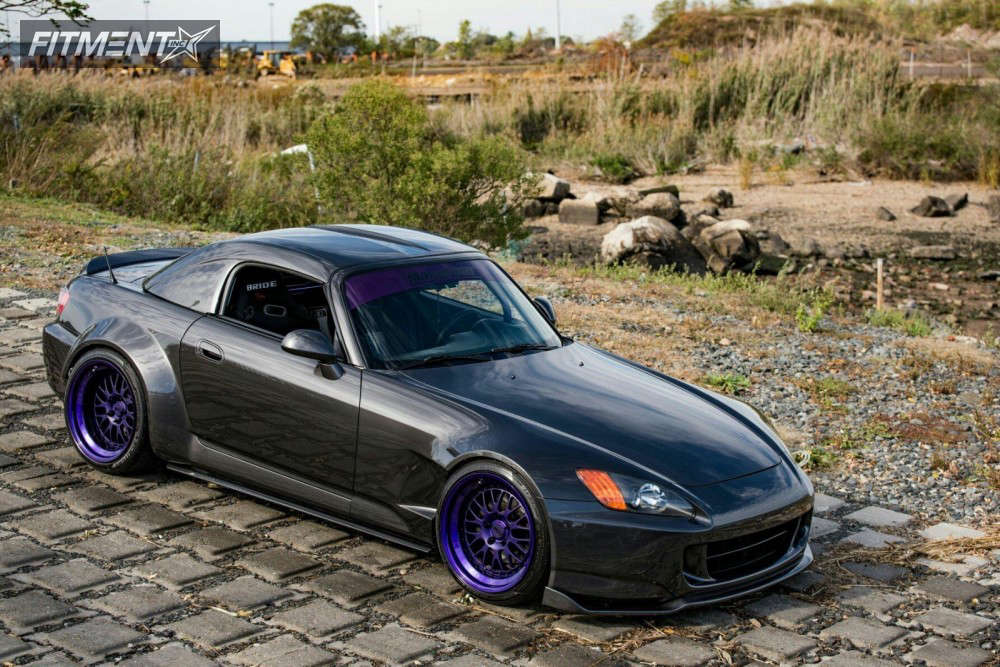 2001 Honda S2000 Base with 18x10.5 CCW Lm20 and Sumitomo 255x35 on ...