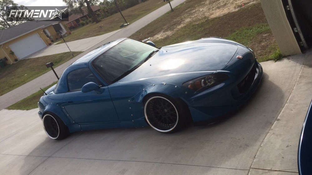 2005 Honda S2000 Base with 18x10.5 Work VS XX and Dunlop 225x40 on ...