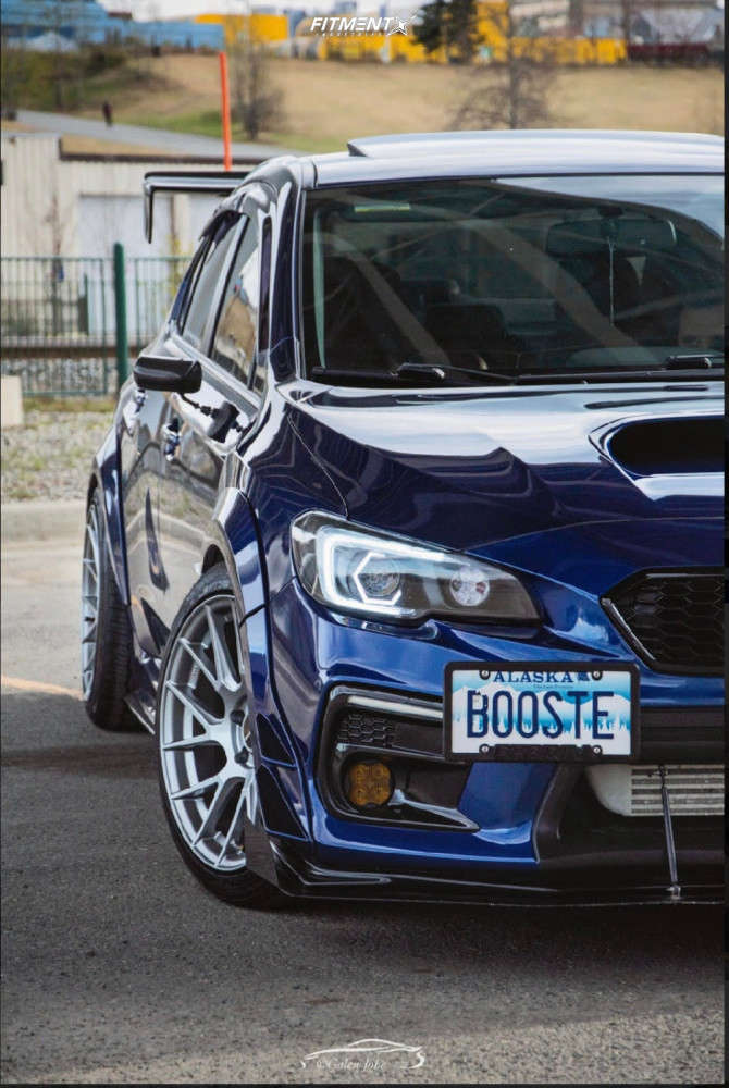 2016 Subaru WRX Limited with 18x9.5 Enkei Tm7 and Toyo Tires 245x40 on ...