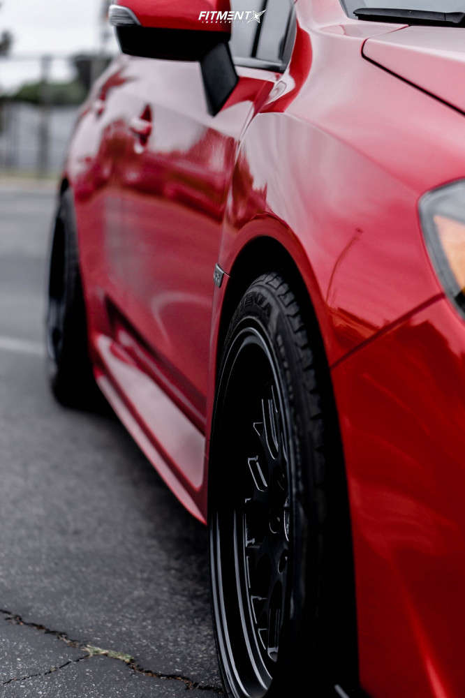 2016 Subaru WRX Limited with 18x9.5 ESR Cs1 and Bridgestone 255x40 on ...