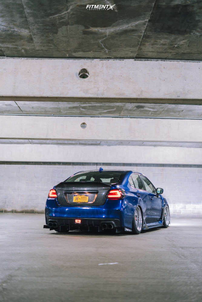 2019 Subaru WRX Premium with 18x9 Avant Garde M220 and Dunlop 245x40 on ...