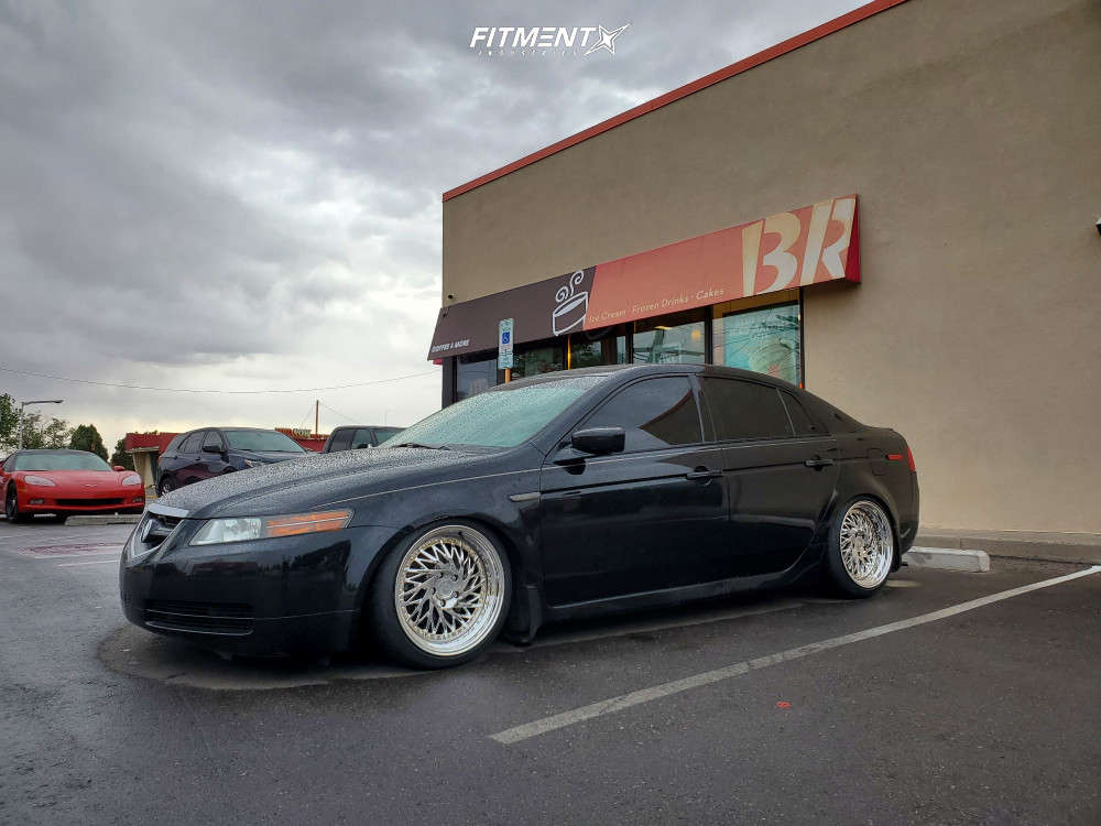 2006 Acura TL Base with 18x9.5 Aodhan Ds03 and Toyo Tires 225x40 on Coilovers | 1740337 ...