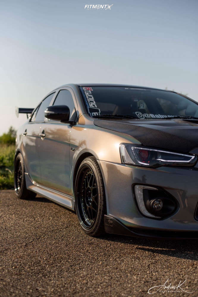 2016 Mitsubishi Lancer ES with 18x9.5 ARC Ar9 and Achilles 235x40 on ...