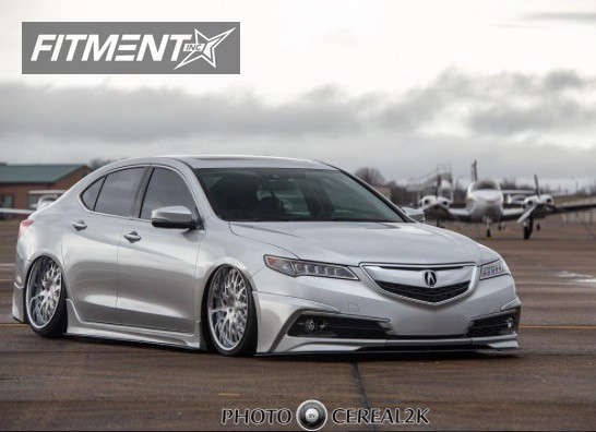 2015 Acura TLX Base with 20x9 VIP Modular VX910 and Toyo Tires 245x30 ...