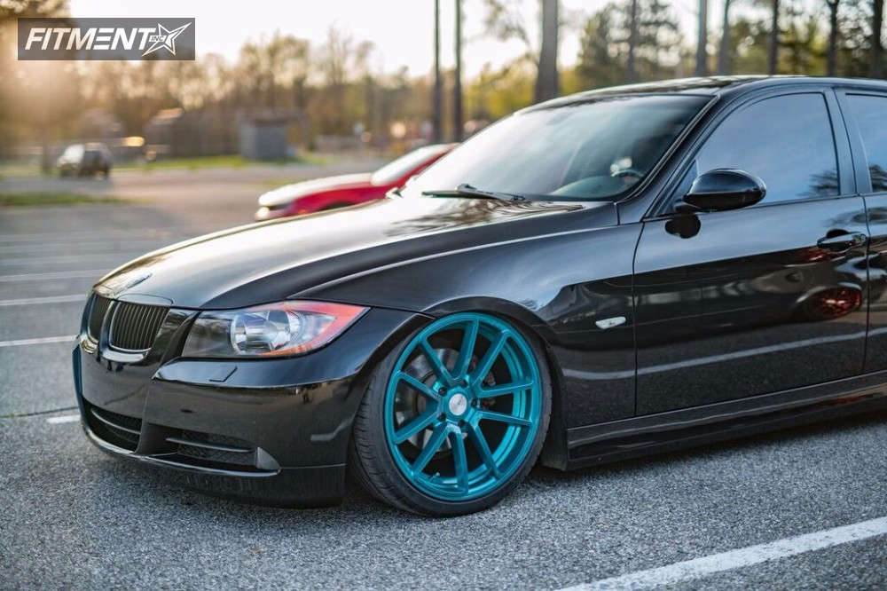 2006 BMW 325xi Base with 19x8.5 Rotiform Spf and Thunderer 235x35 on ...