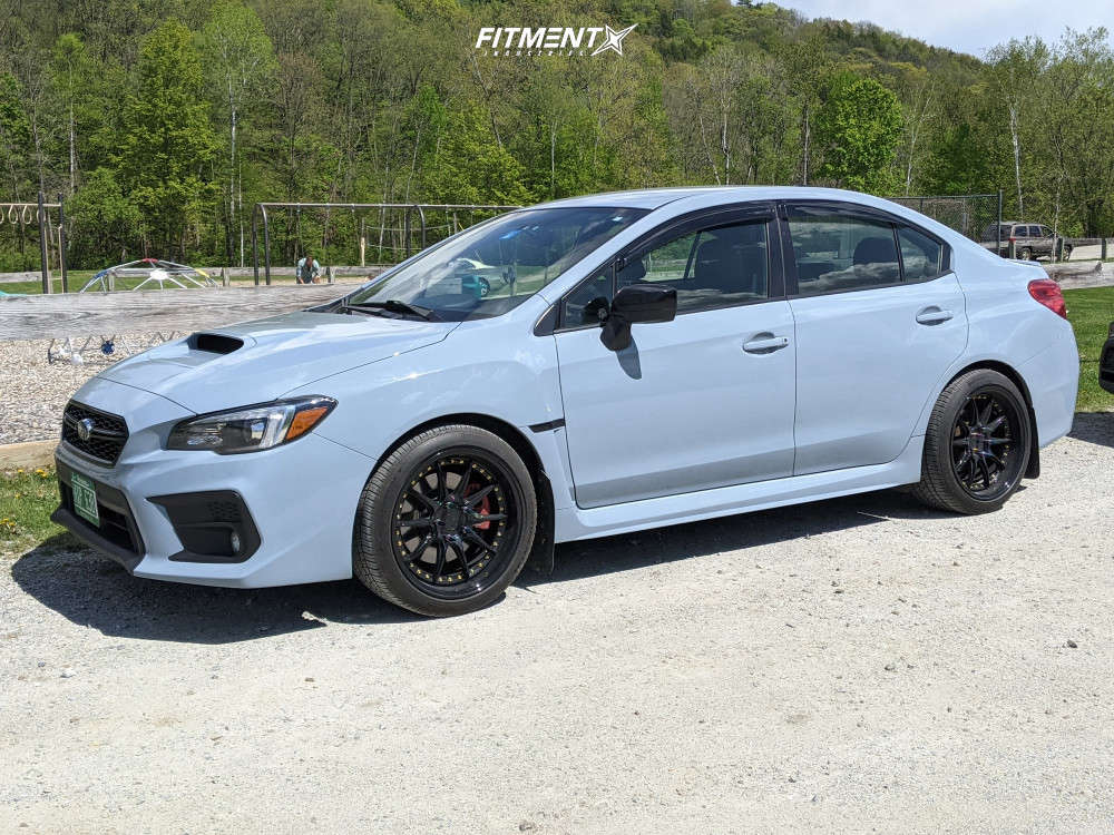 2019 Subaru WRX Premium with 18x9.5 Aodhan Ds07 and Continental 245x40 ...
